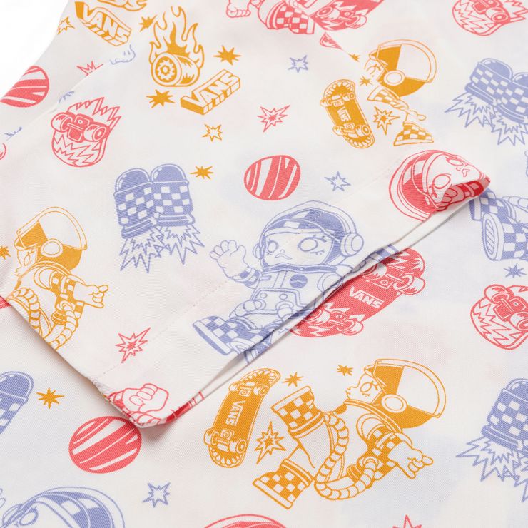 VN000RAAFGS/VN000RAAFHH丨VANS × SPACE MOLLY联名女子短袖衬衫丨女装 丨vans/范斯